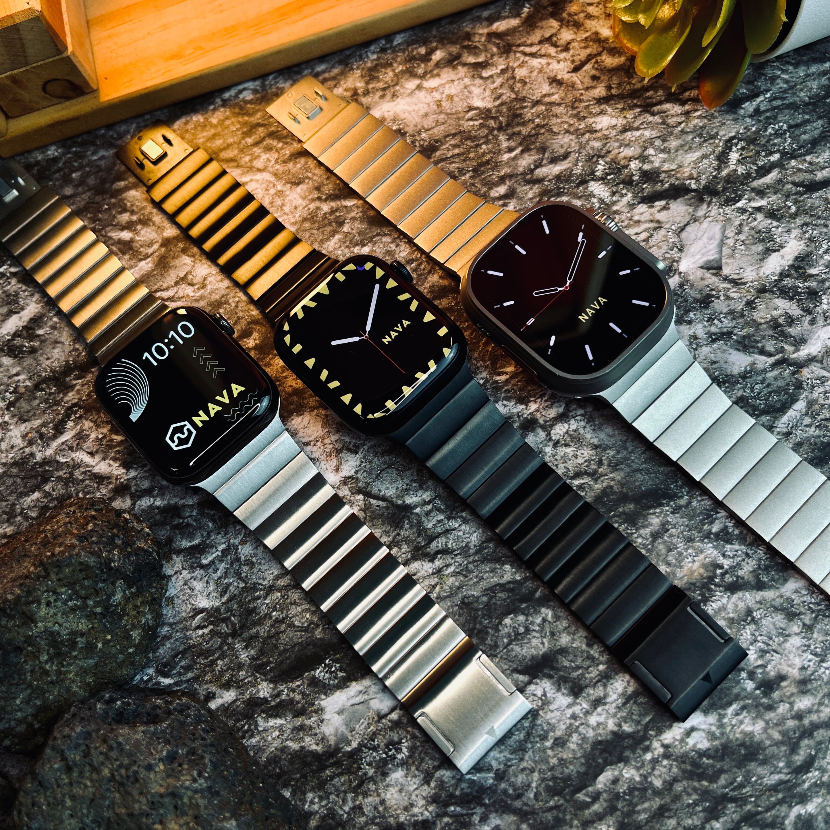 Magna Link - Magna Link Apple Watch Strap – Nava-Bands